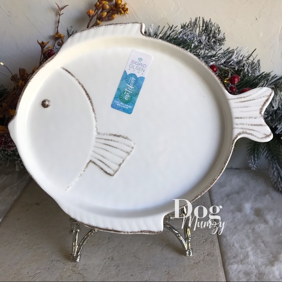 Sigrid Olsen | Dining | 2 Sigrid Olsen Puffer Fish Wide Dining Plates ...